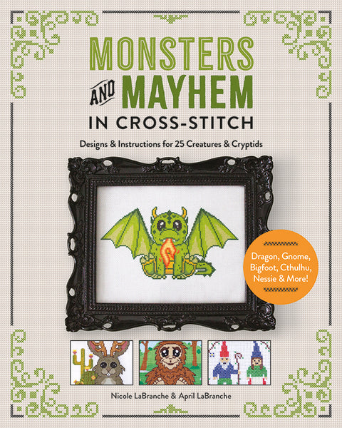 Monsters and Mayhem in Cross-Stitch – REDFeather